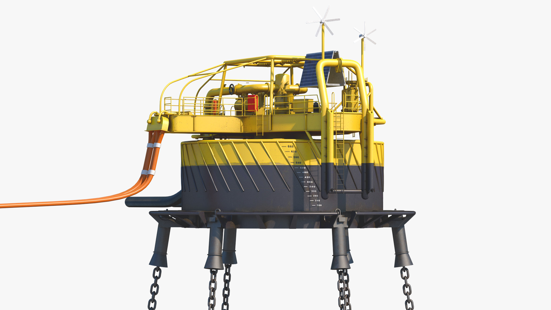 CALM Buoy Model - TurboSquid 1855573