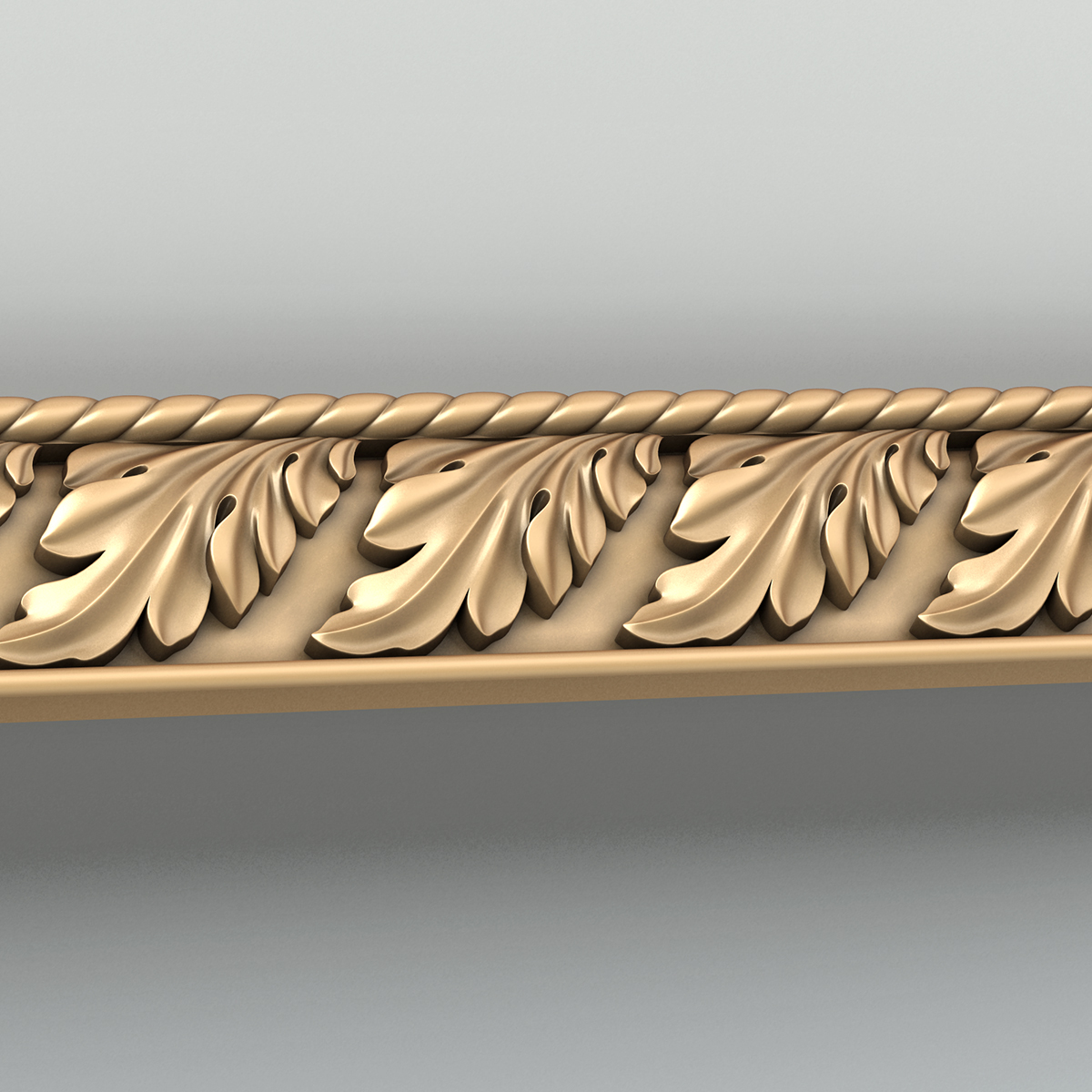 decorative molding 3d max