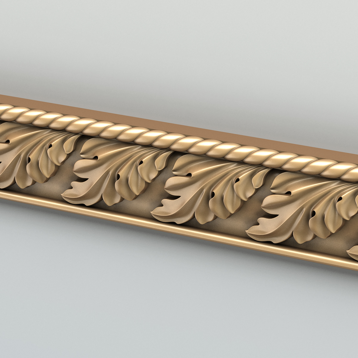 decorative molding 3d max