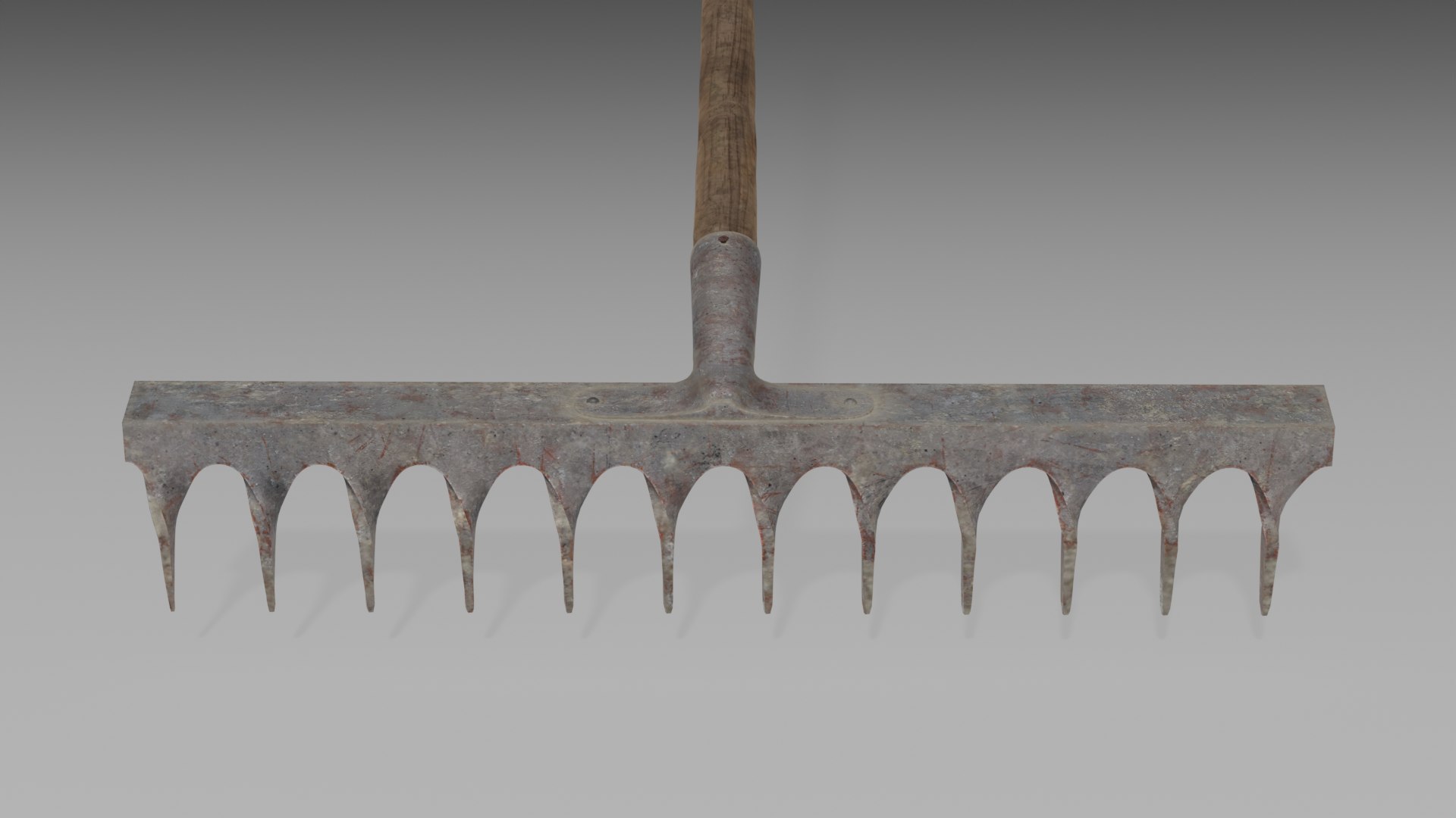 Old Rake 3D Model - TurboSquid 1935224