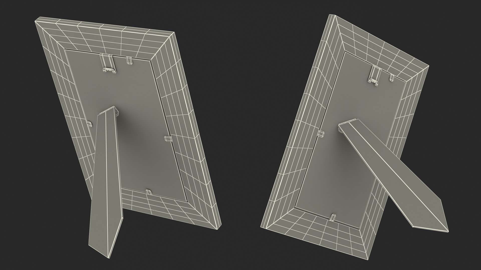 3D model small plastic photo frame - TurboSquid 1614963