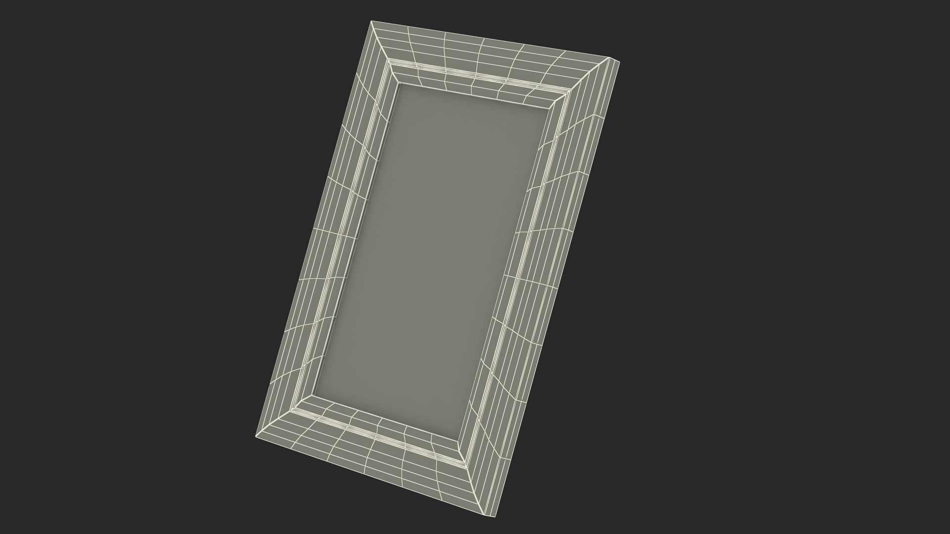 3D Model Small Plastic Photo Frame - TurboSquid 1614963