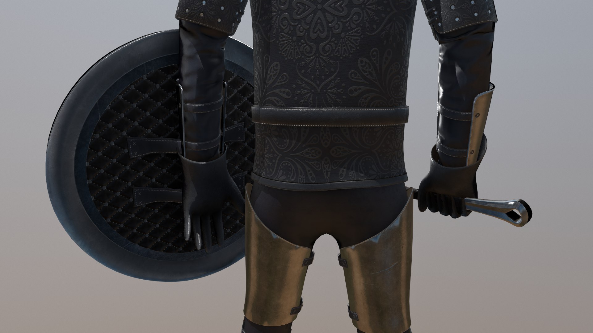 3D model knight male character - TurboSquid 1666577