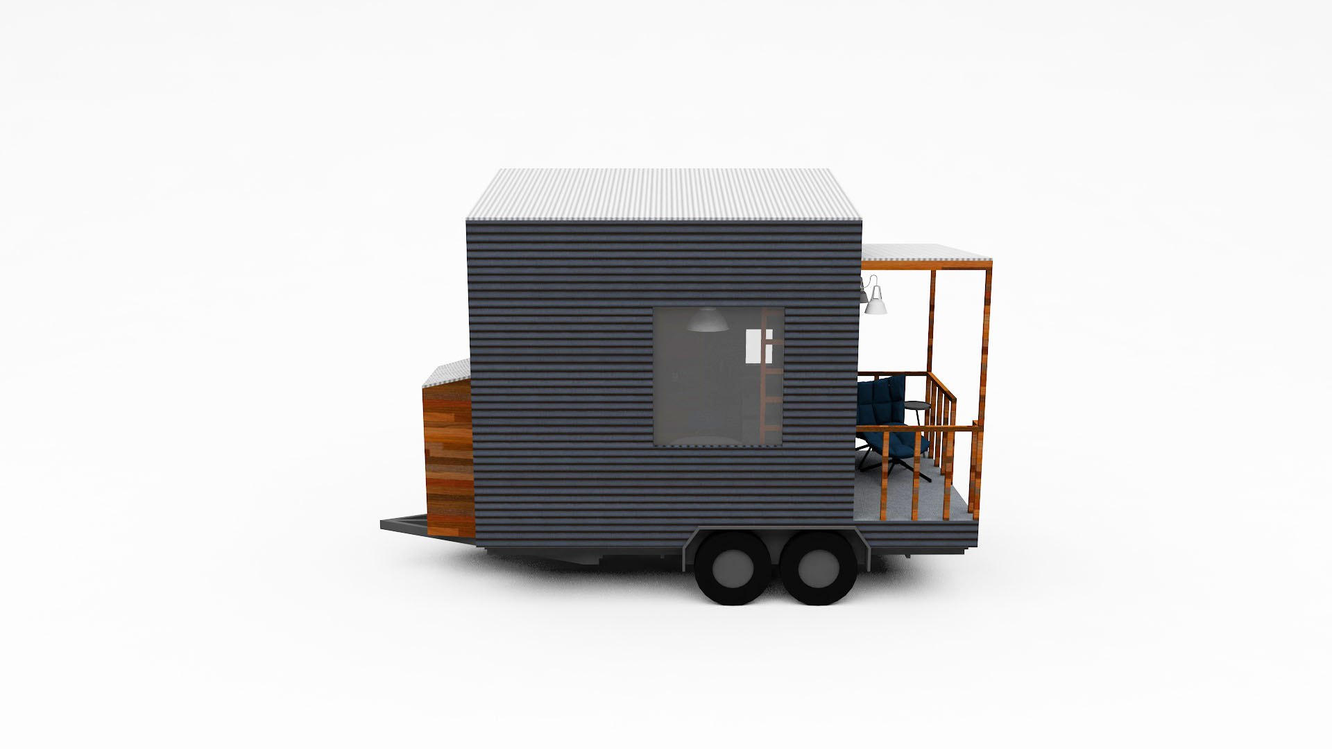 Tiny House 3D Model - TurboSquid 2001176
