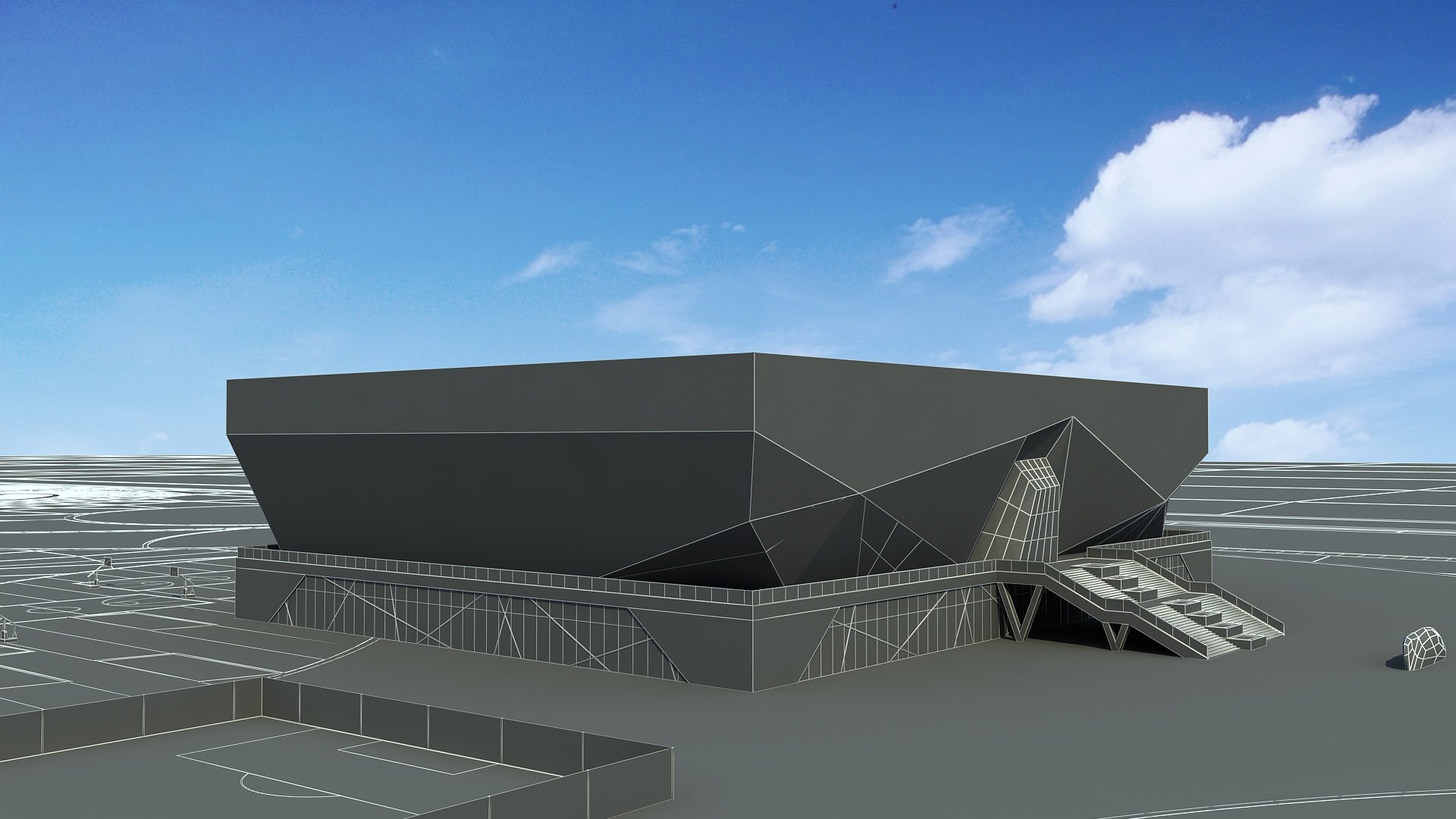 3D Museum 2 - TurboSquid 2072554