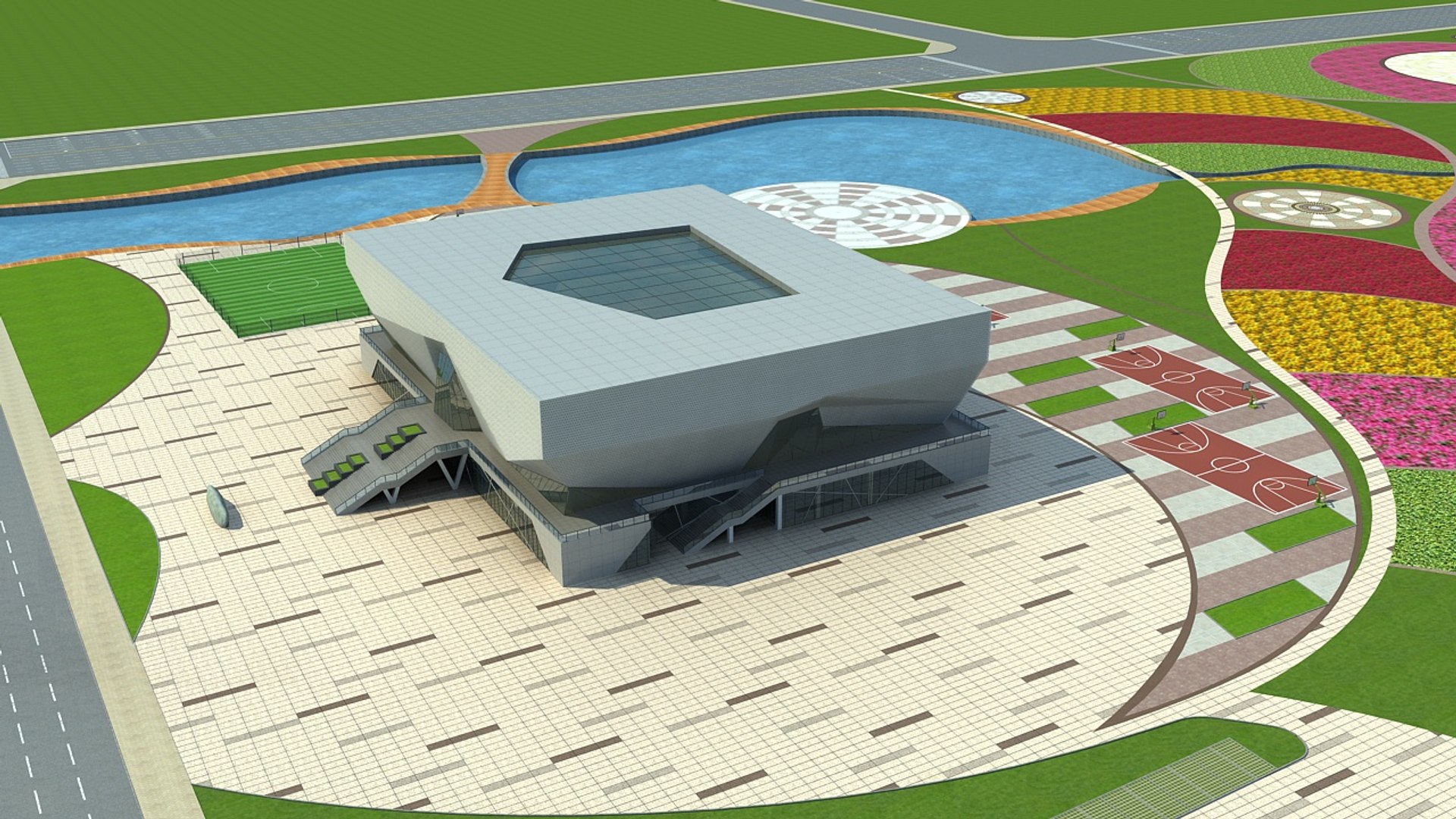 3D Museum 2 - TurboSquid 2072554
