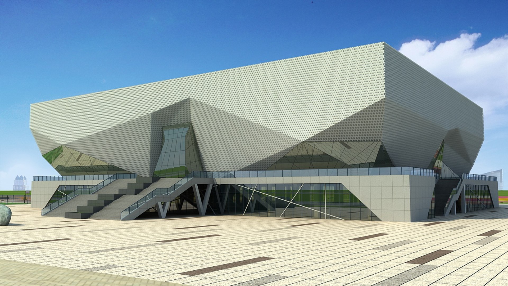 3D Museum 2 - TurboSquid 2072554