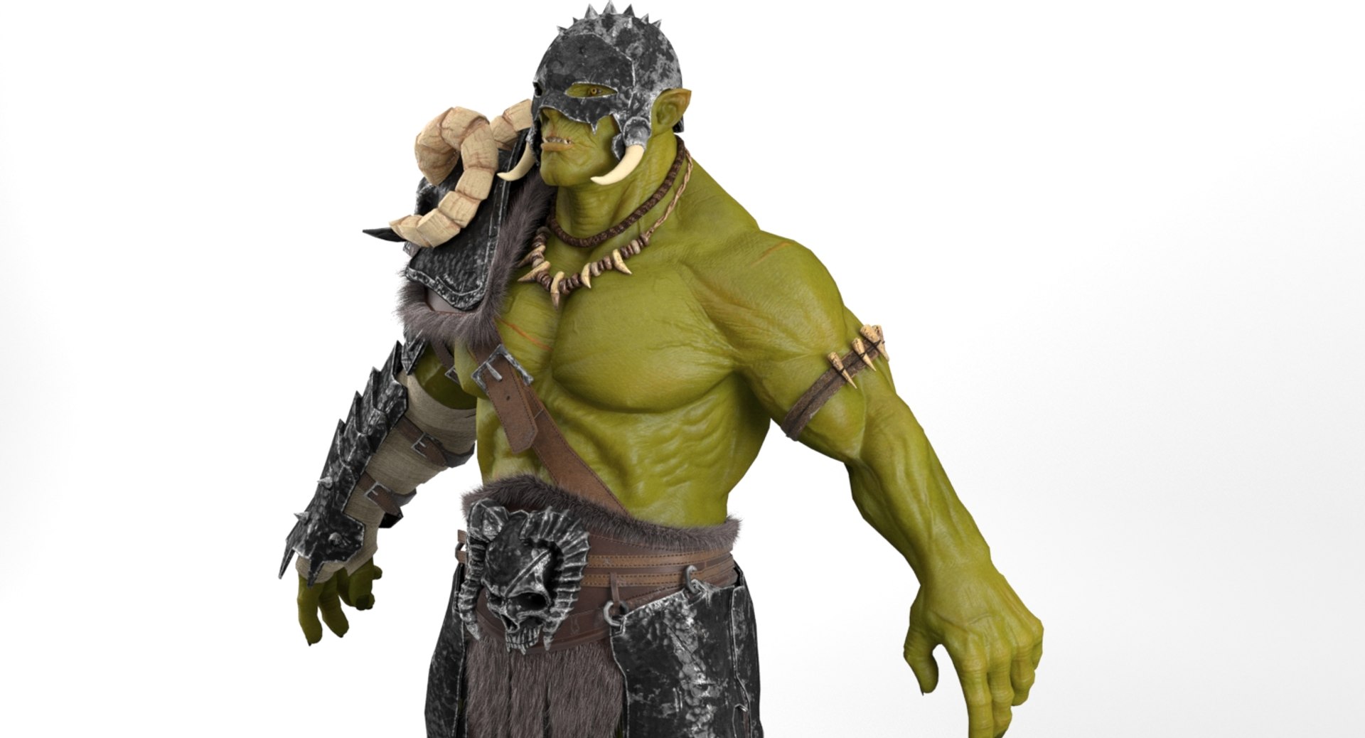 3D Orc Armor Model - TurboSquid 1174359
