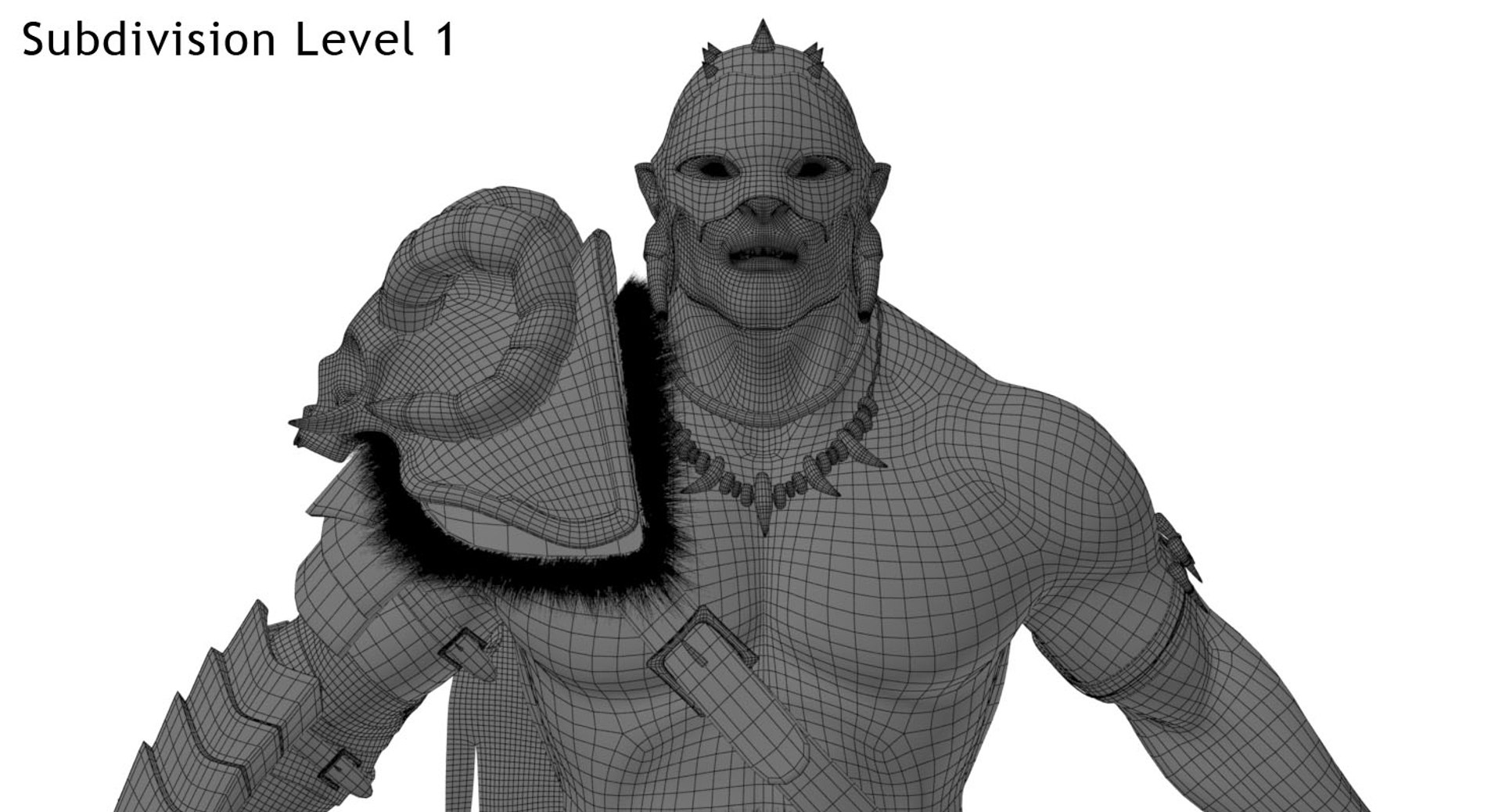 3D Orc Armor Model - TurboSquid 1174359