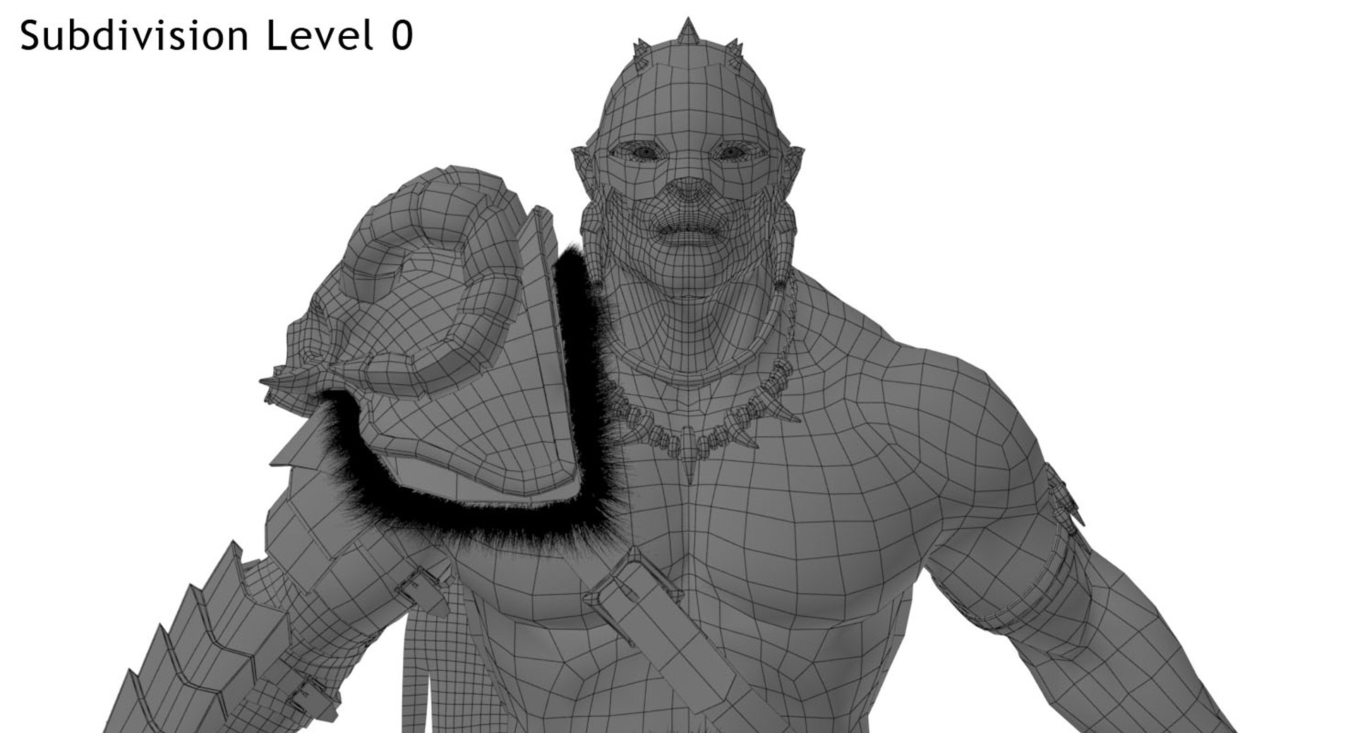 3D Orc Armor Model - TurboSquid 1174359