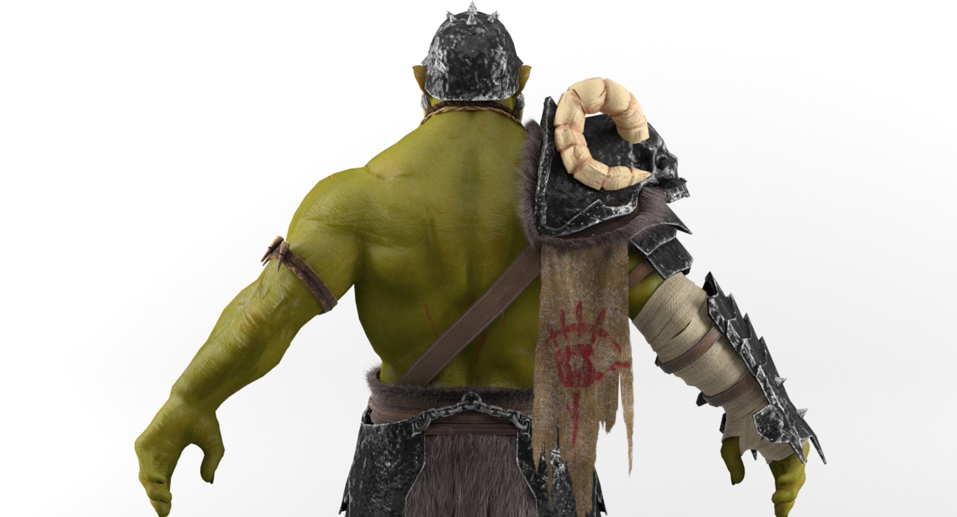 3D Orc Armor Model - TurboSquid 1174359