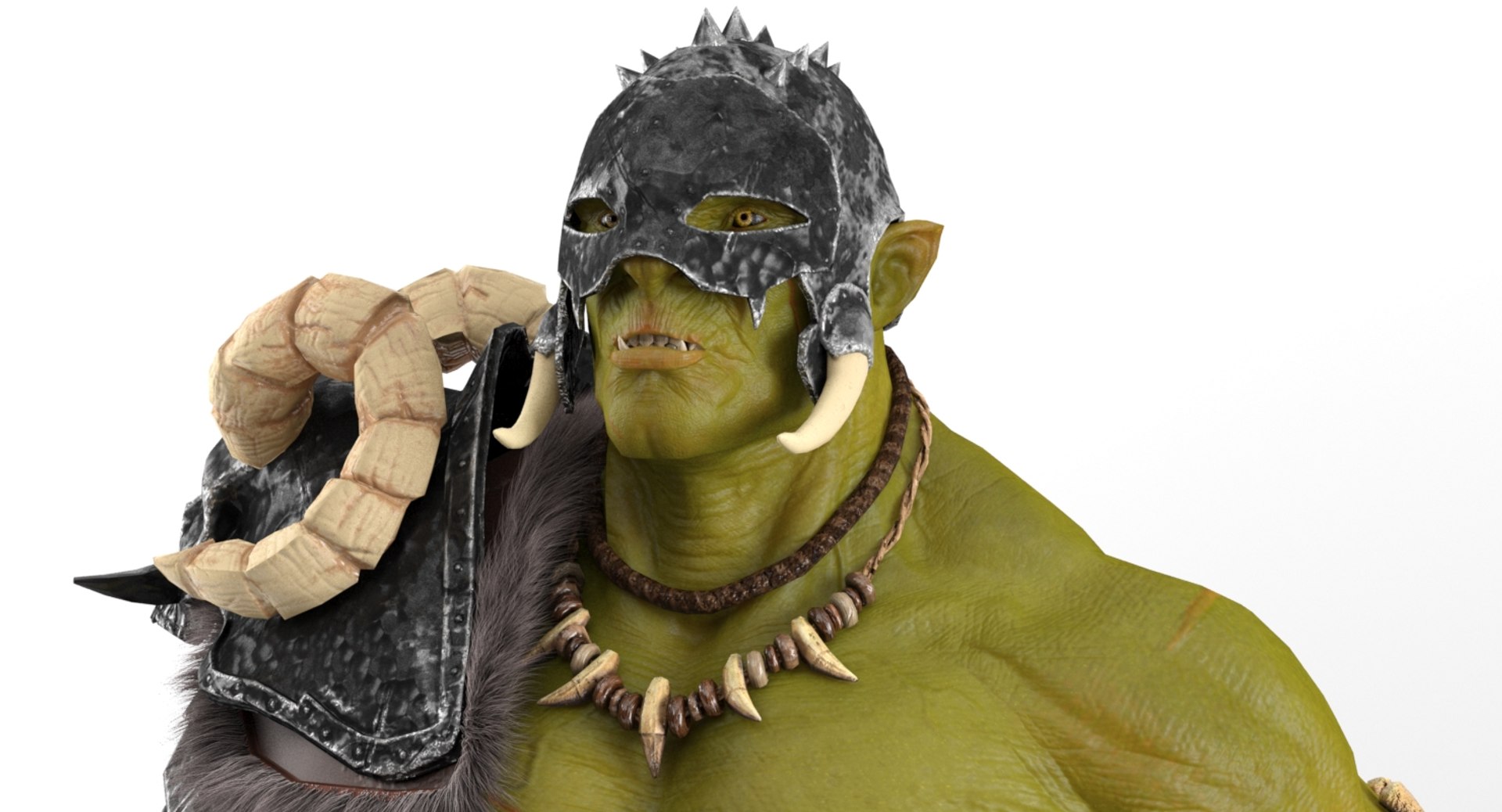3D Orc Armor Model - TurboSquid 1174359
