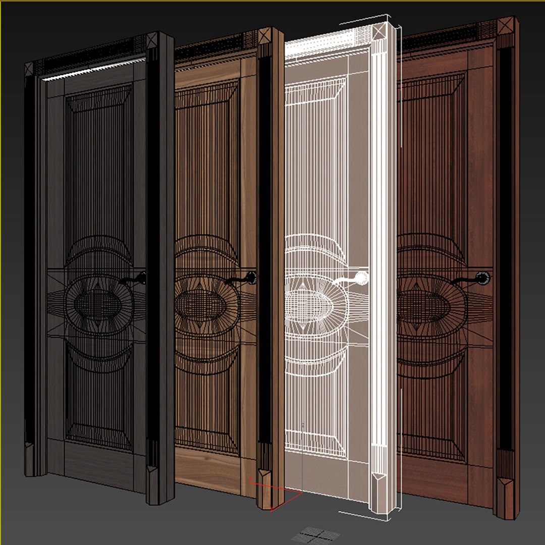 3d model of door