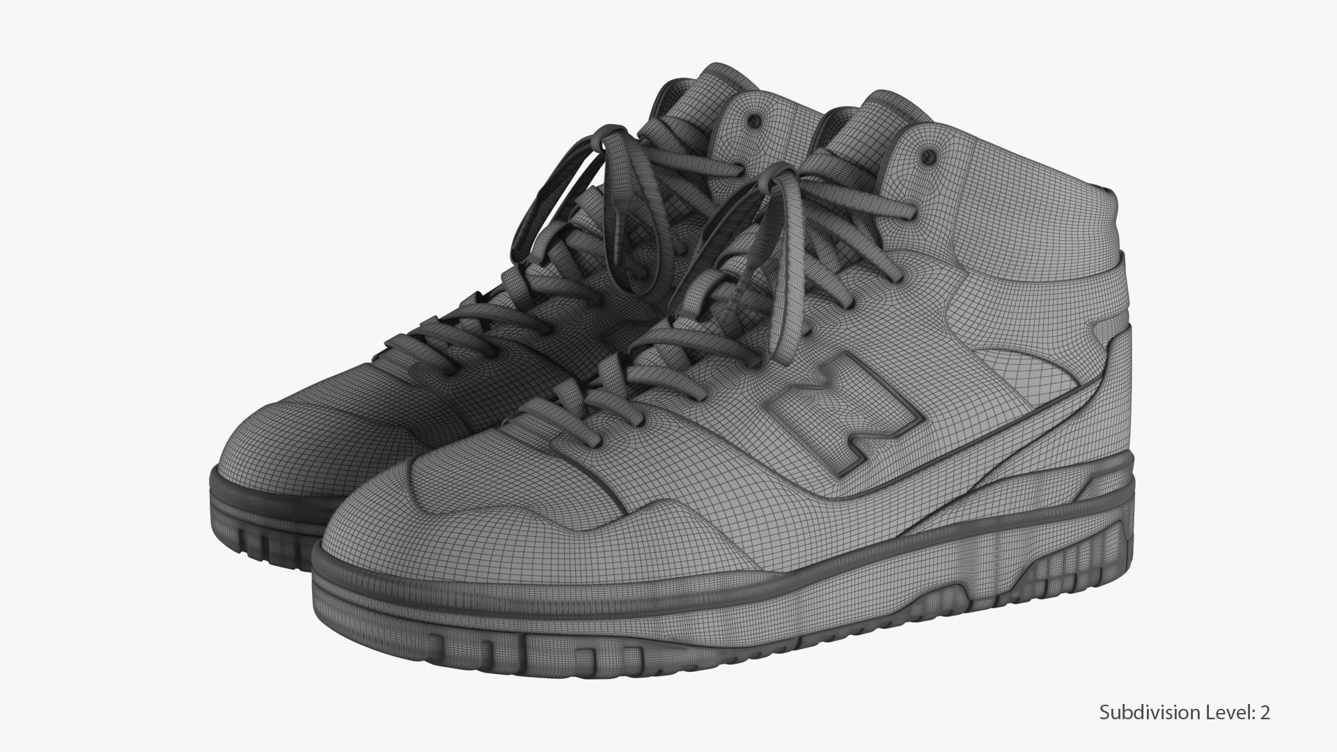 3D New Balance 650 Green - TurboSquid 1975688