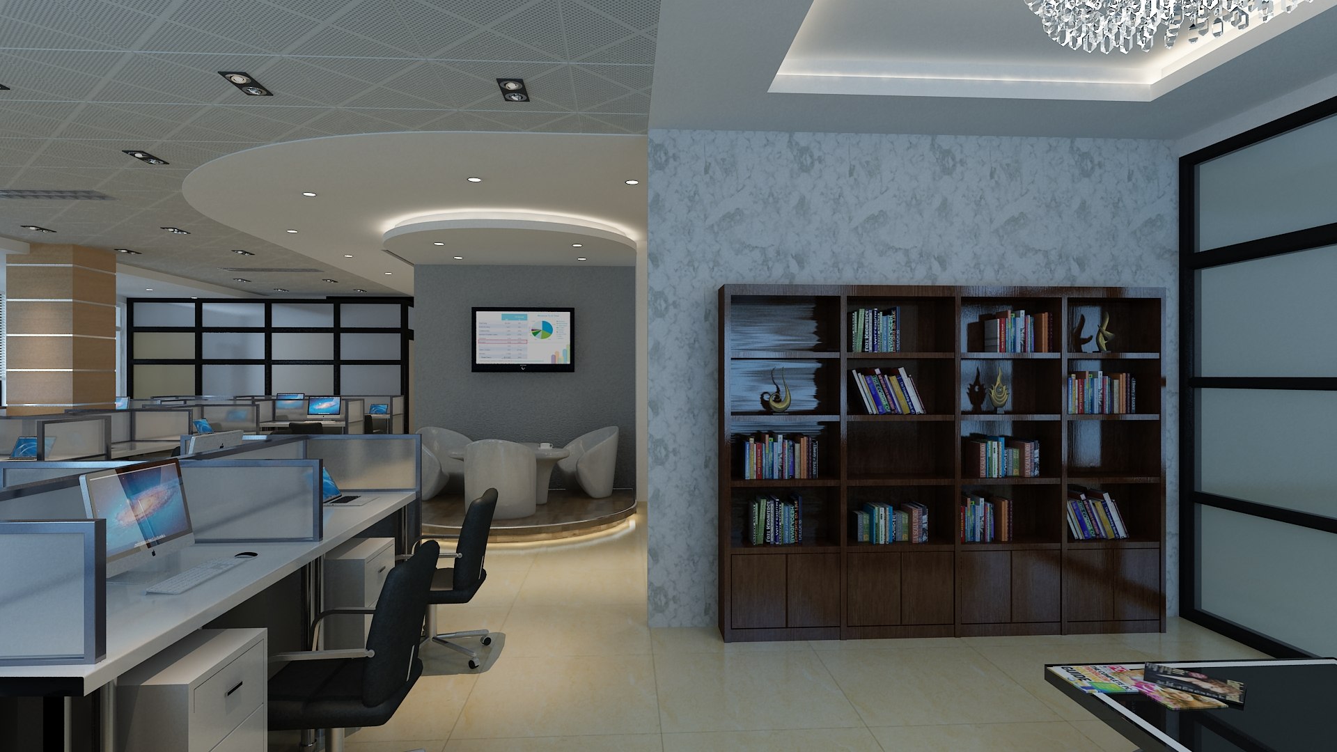 3D Office Interior Collection 01 Model - TurboSquid 1999913