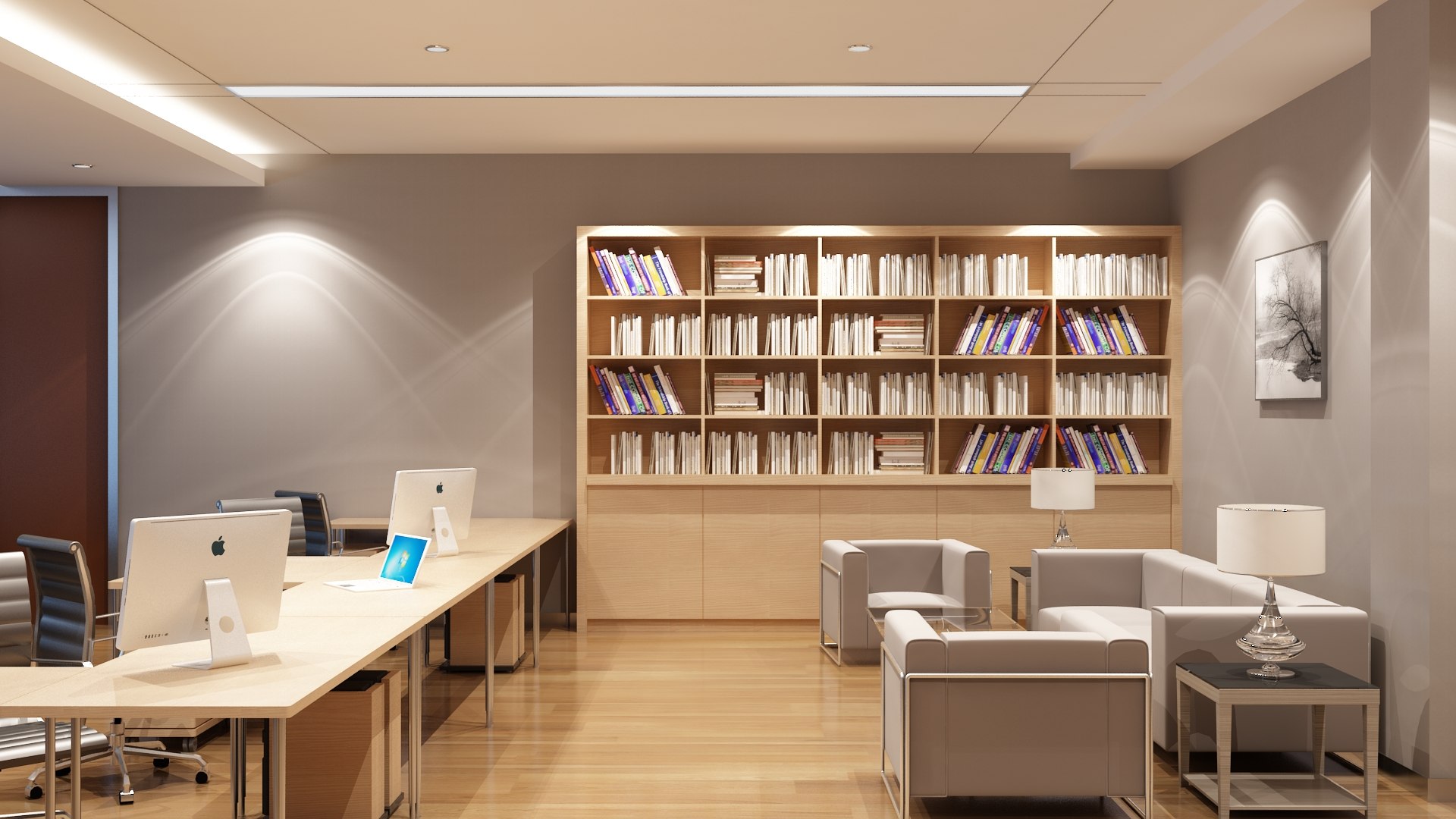 3D Office Interior Collection 01 model - TurboSquid 1999913