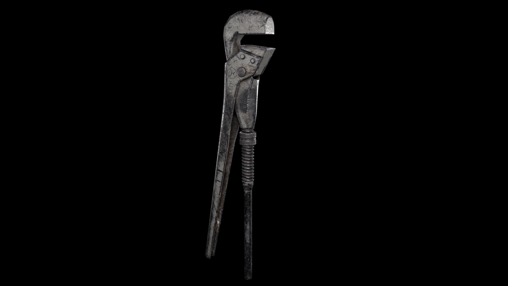 Soviet Pipe Wrench Tool 3D Model - TurboSquid 2047388