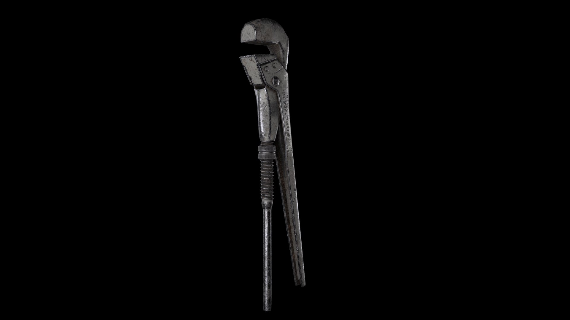 Soviet Pipe Wrench Tool 3D Model - TurboSquid 2047388