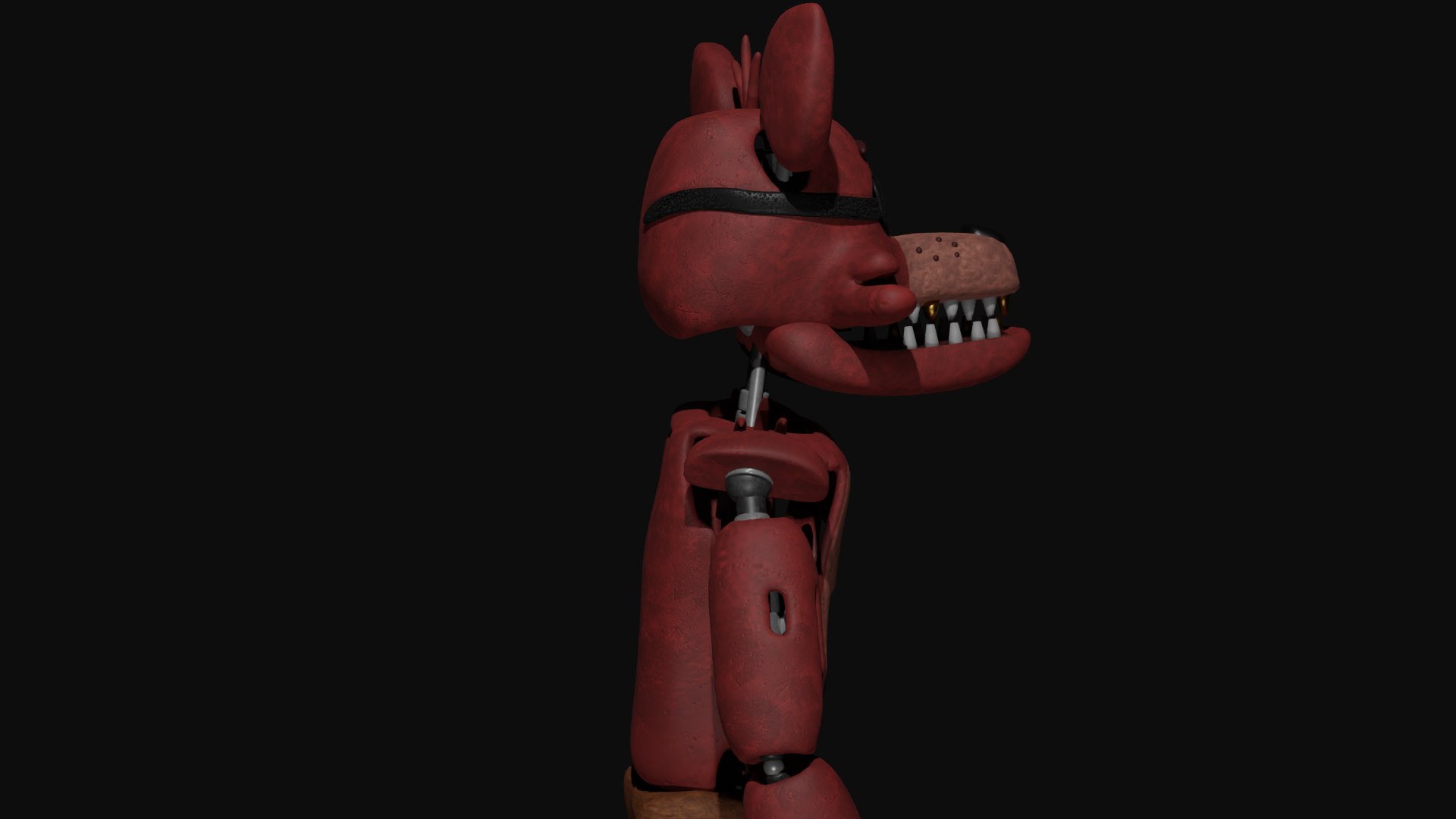 Foxy the Pirate Fox 3D model - TurboSquid 2099874