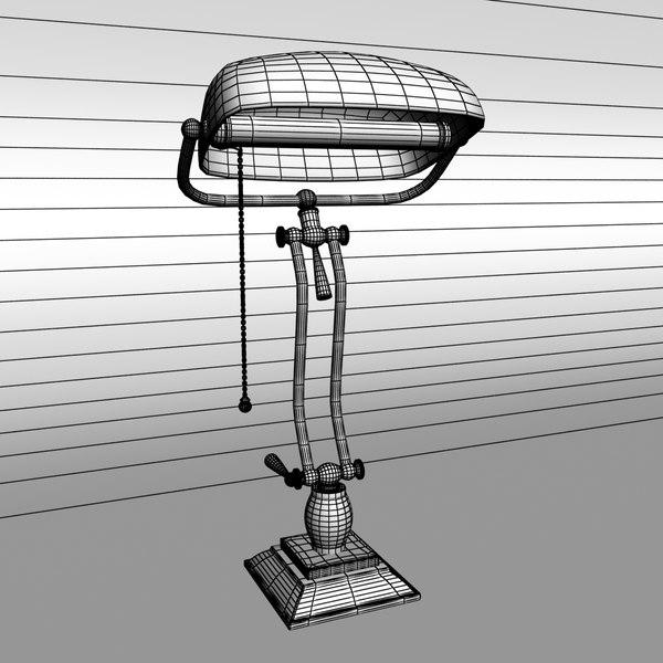 3d model desk lamp