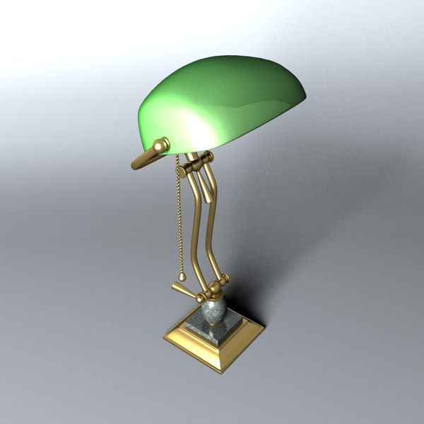 3d model desk lamp