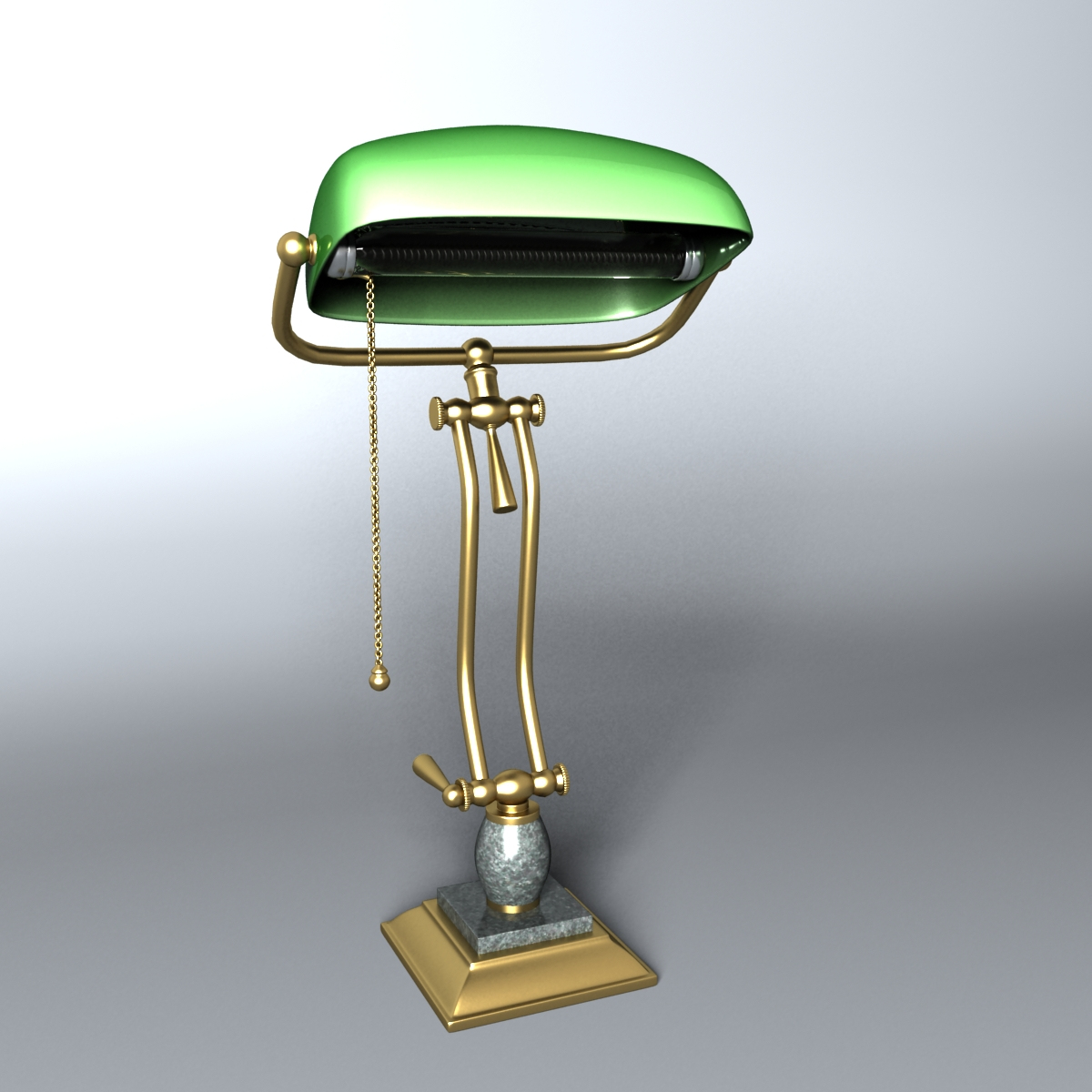 3d model desk lamp