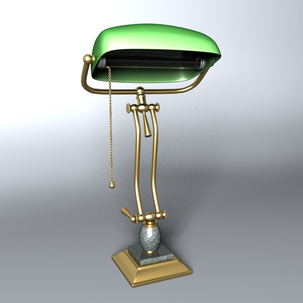 3d model desk lamp