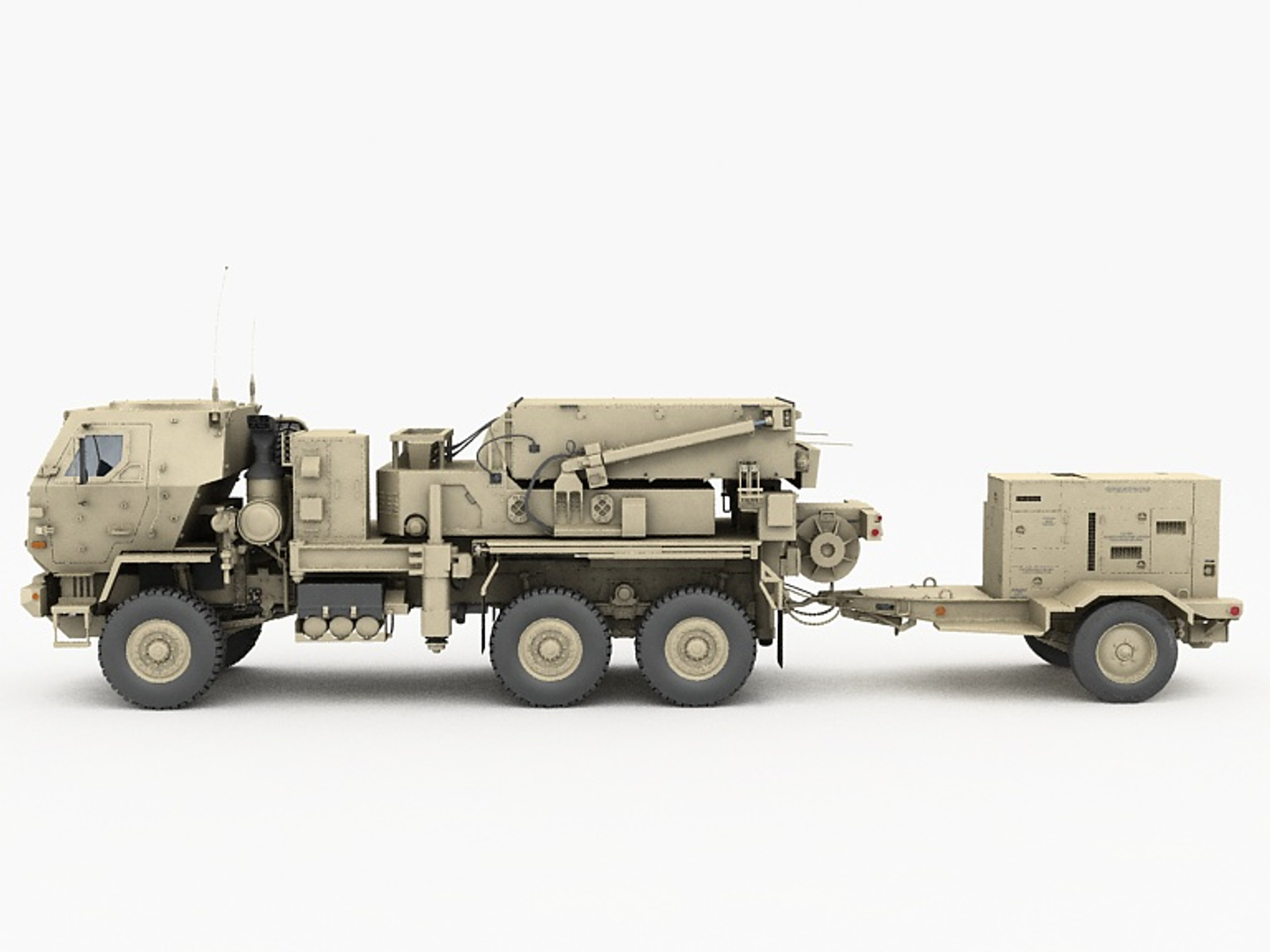 3D Tpq-53 Radar General Counterfire - TurboSquid 1540559