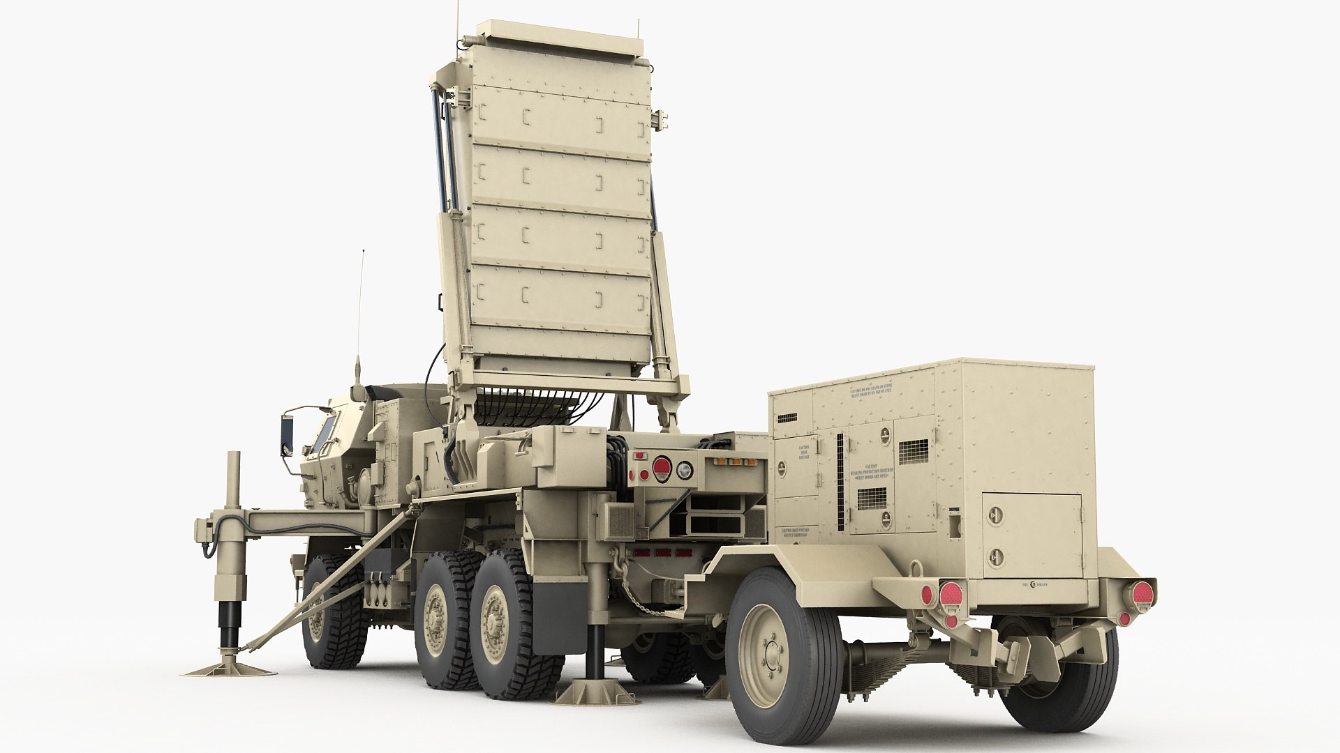 3D Tpq-53 Radar General Counterfire - TurboSquid 1540559