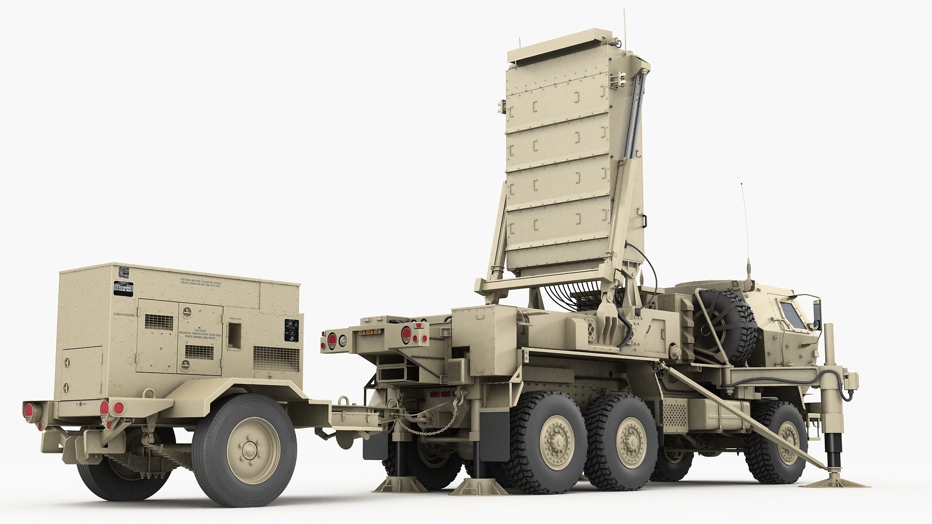 3D Tpq-53 Radar General Counterfire - TurboSquid 1540559