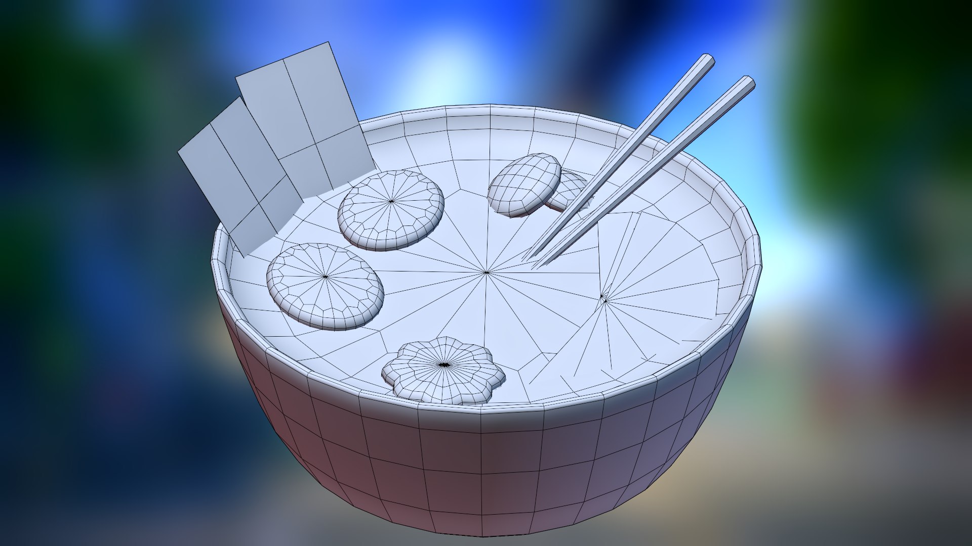 Ramen Hand-painted 3D Model - TurboSquid 2102583