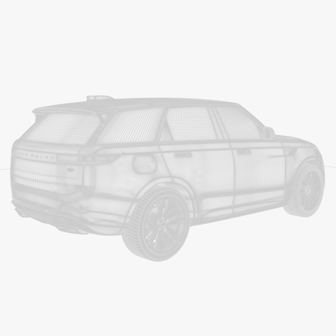Range Rover Sport Body 3D Model - TurboSquid 2190732