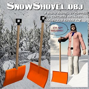Snow Shovel 3D Models for Download | TurboSquid