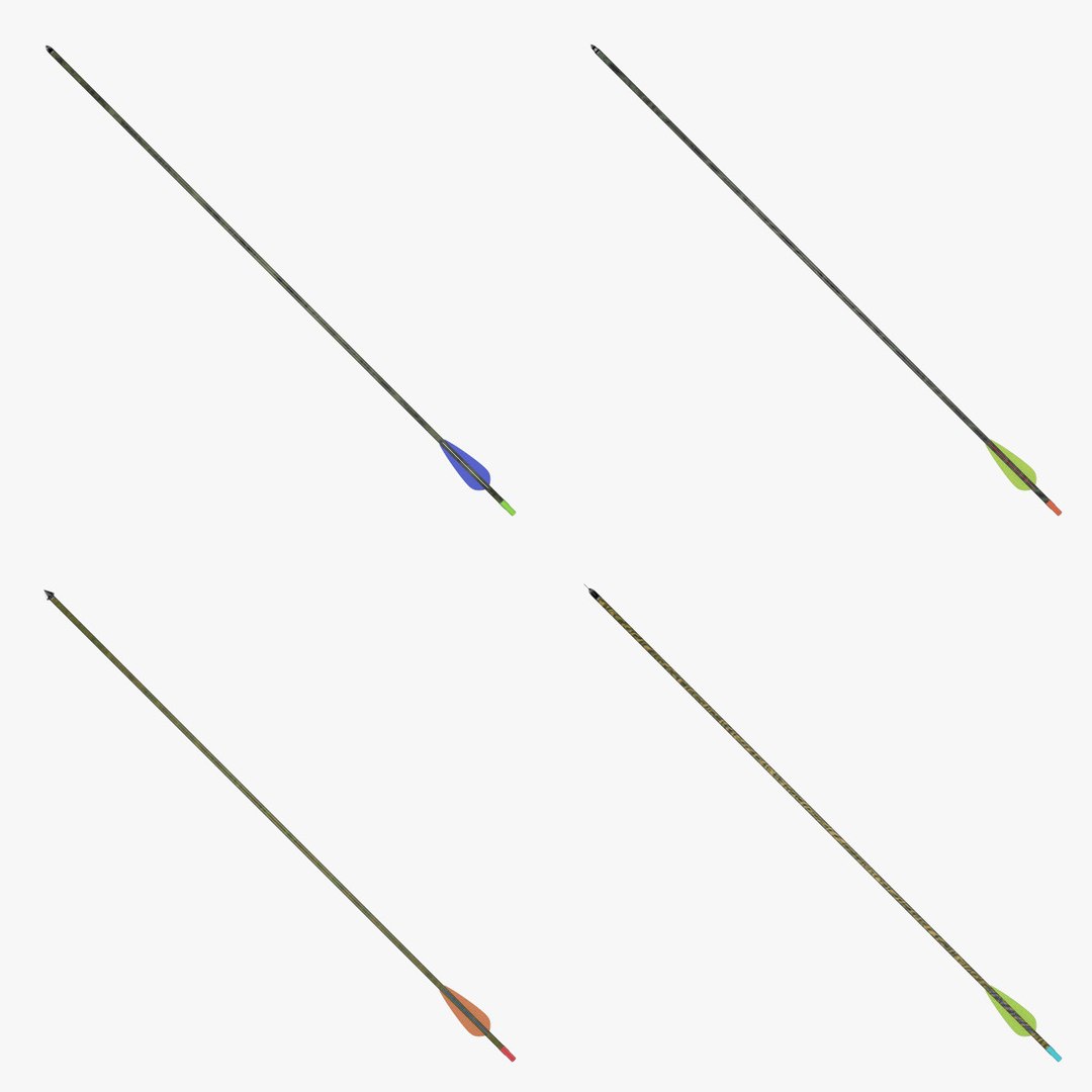 arrows 3d obj