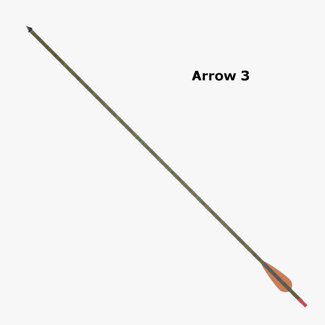 Arrows 3d Obj