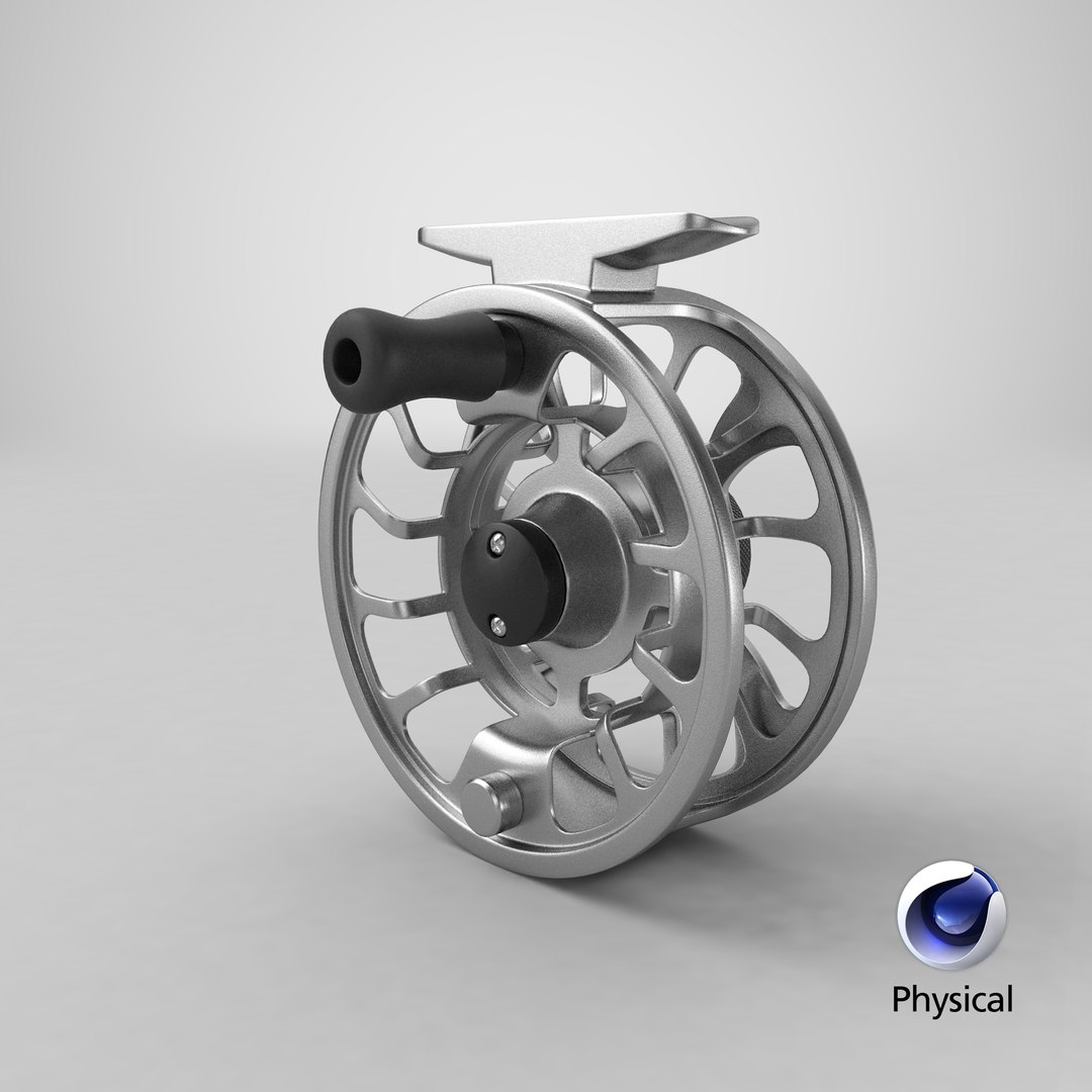 Fly reel steel 3D - TurboSquid 1343019