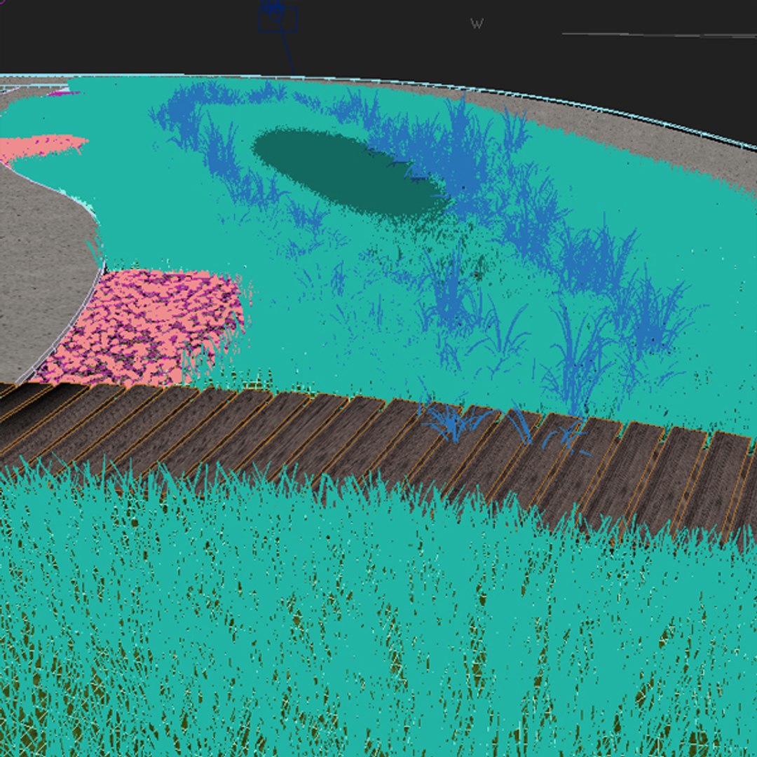 3d Model Pond - Lake