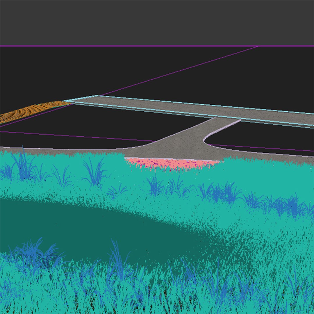 3d Model Pond - Lake