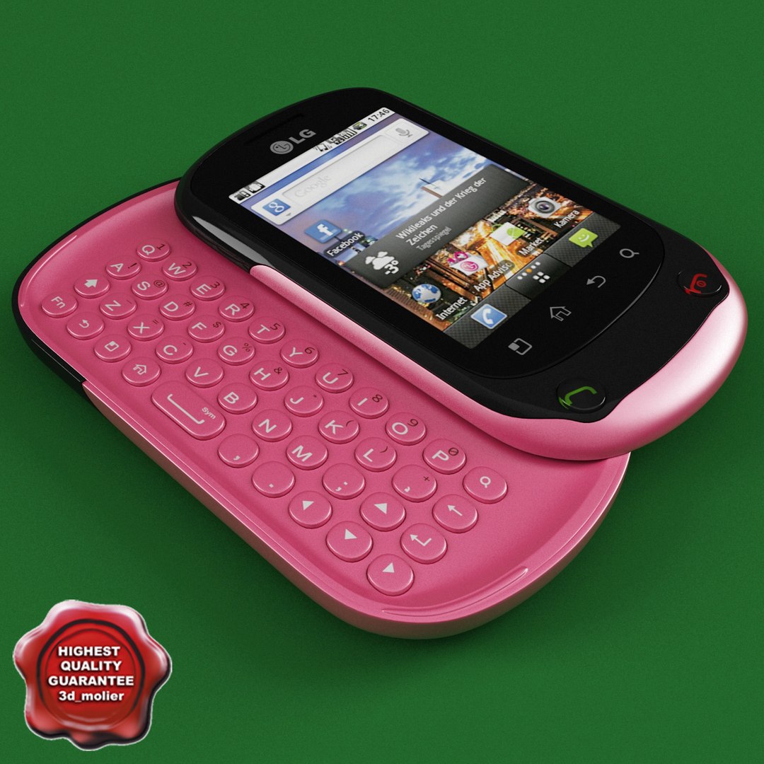 3d lg c550 optimus chat