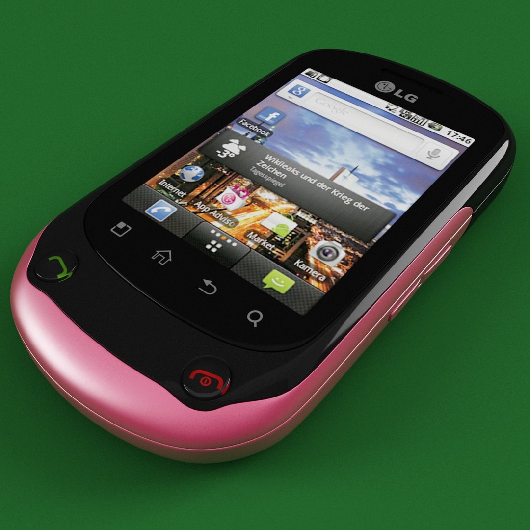 3d lg c550 optimus chat
