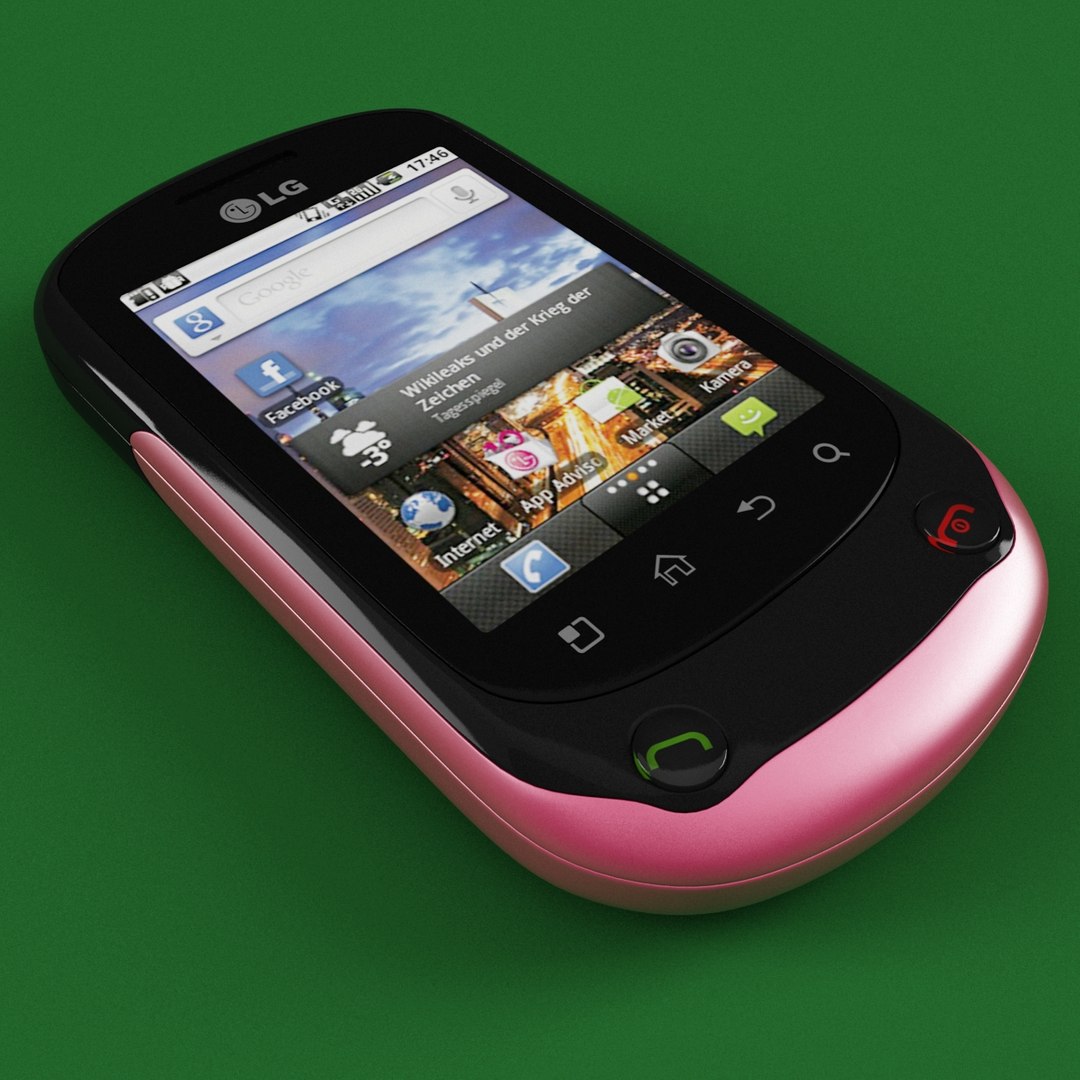 3d lg c550 optimus chat