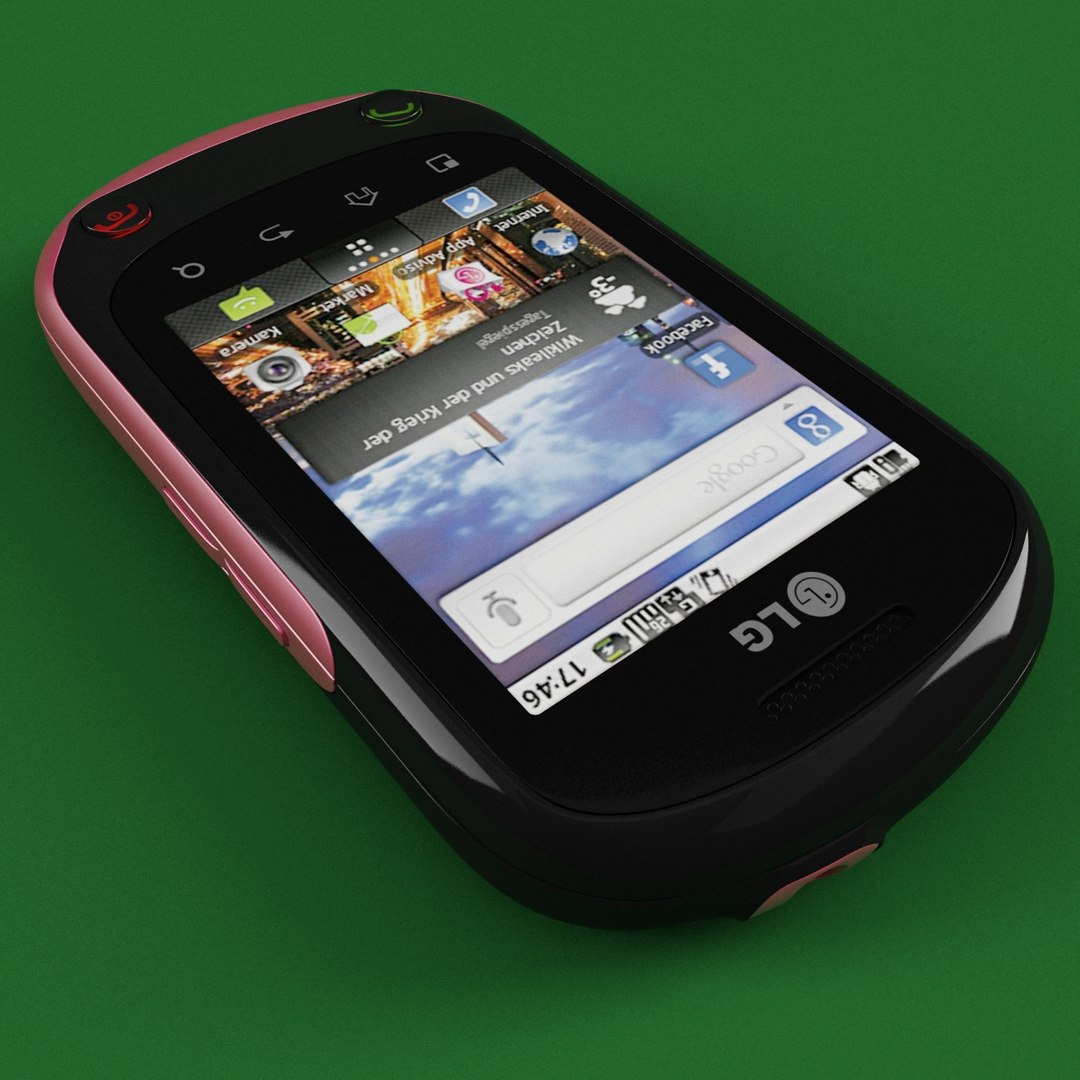 3d lg c550 optimus chat