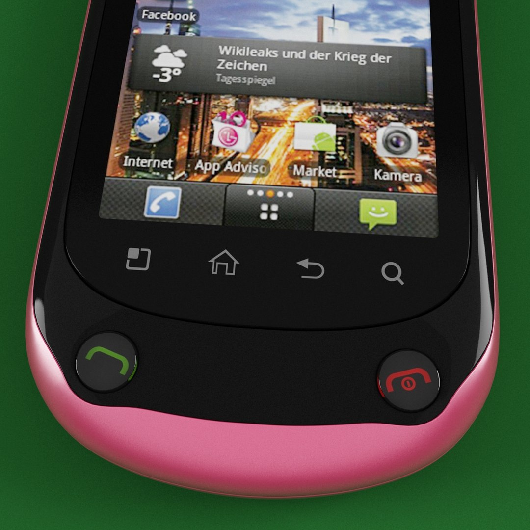 3d lg c550 optimus chat