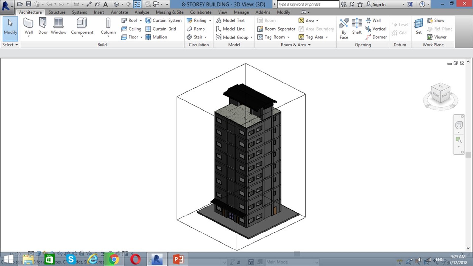 3D Model 8-storey Building - TurboSquid 1305676
