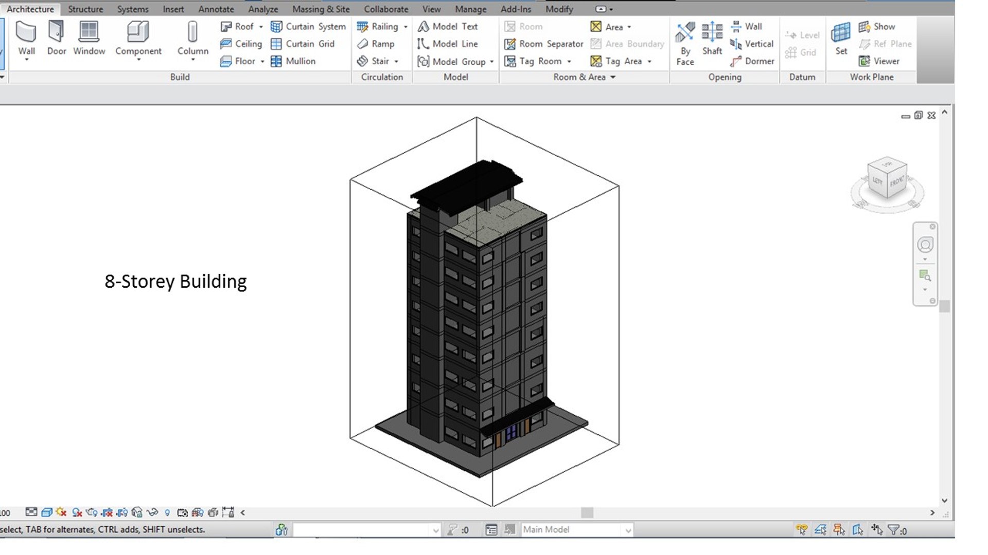 3D Model 8-storey Building - TurboSquid 1305676