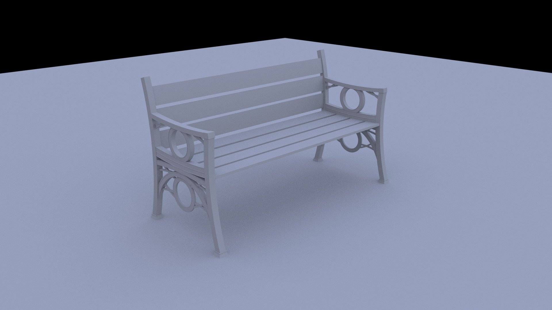 3D bench seat - TurboSquid 1584171