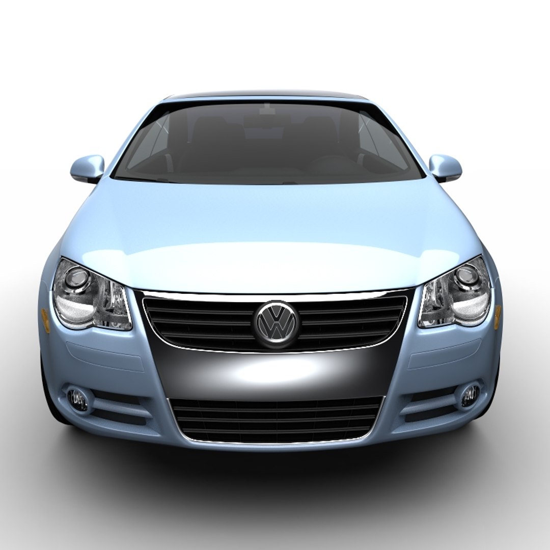 Volkswagen Eos 3d Obj