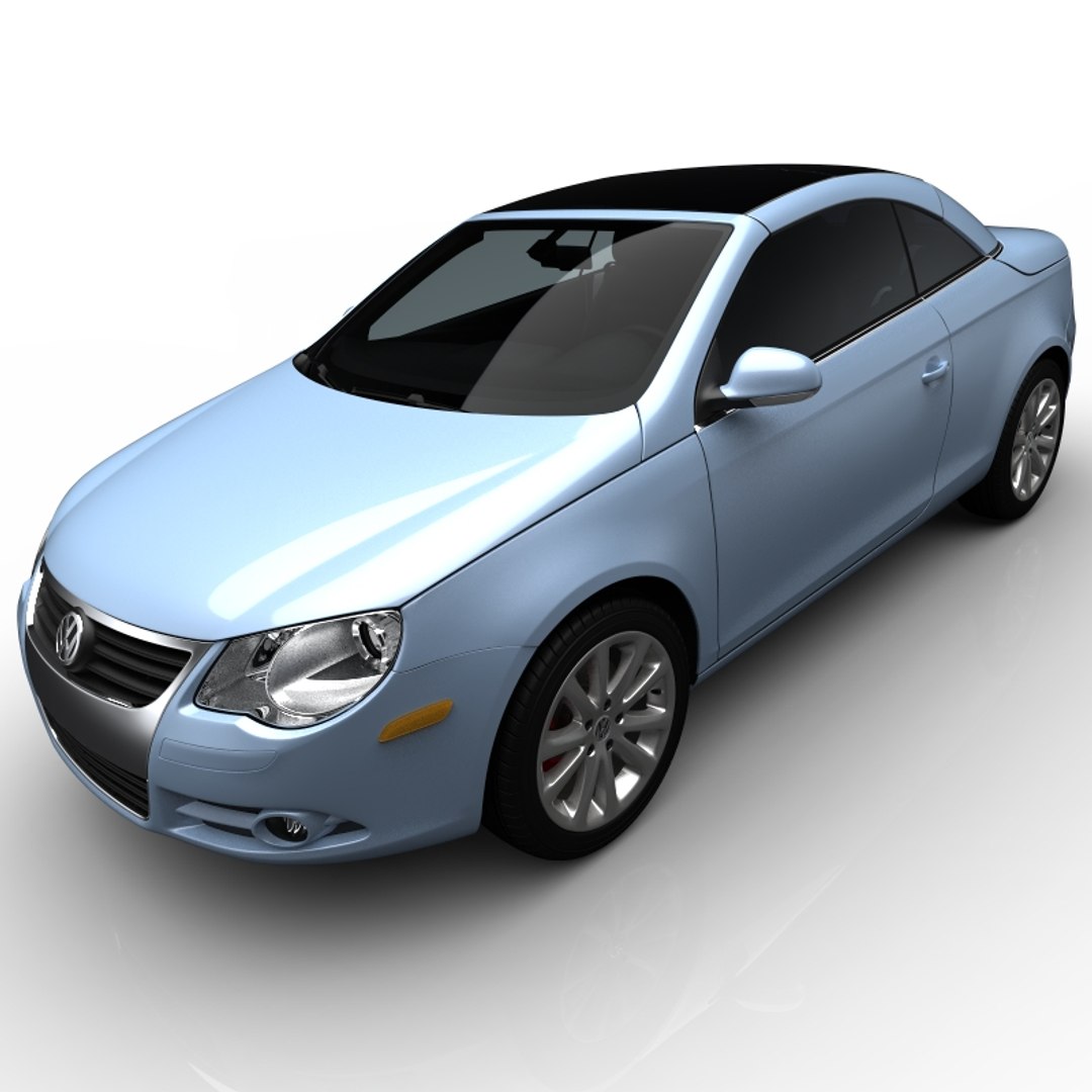 Volkswagen Eos 3d Obj