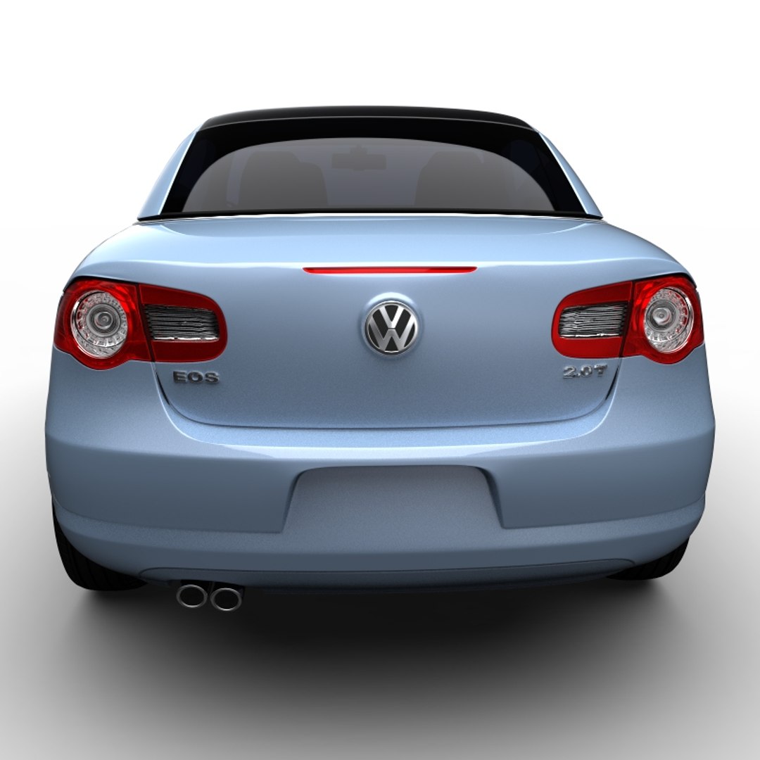 Volkswagen Eos 3d Obj