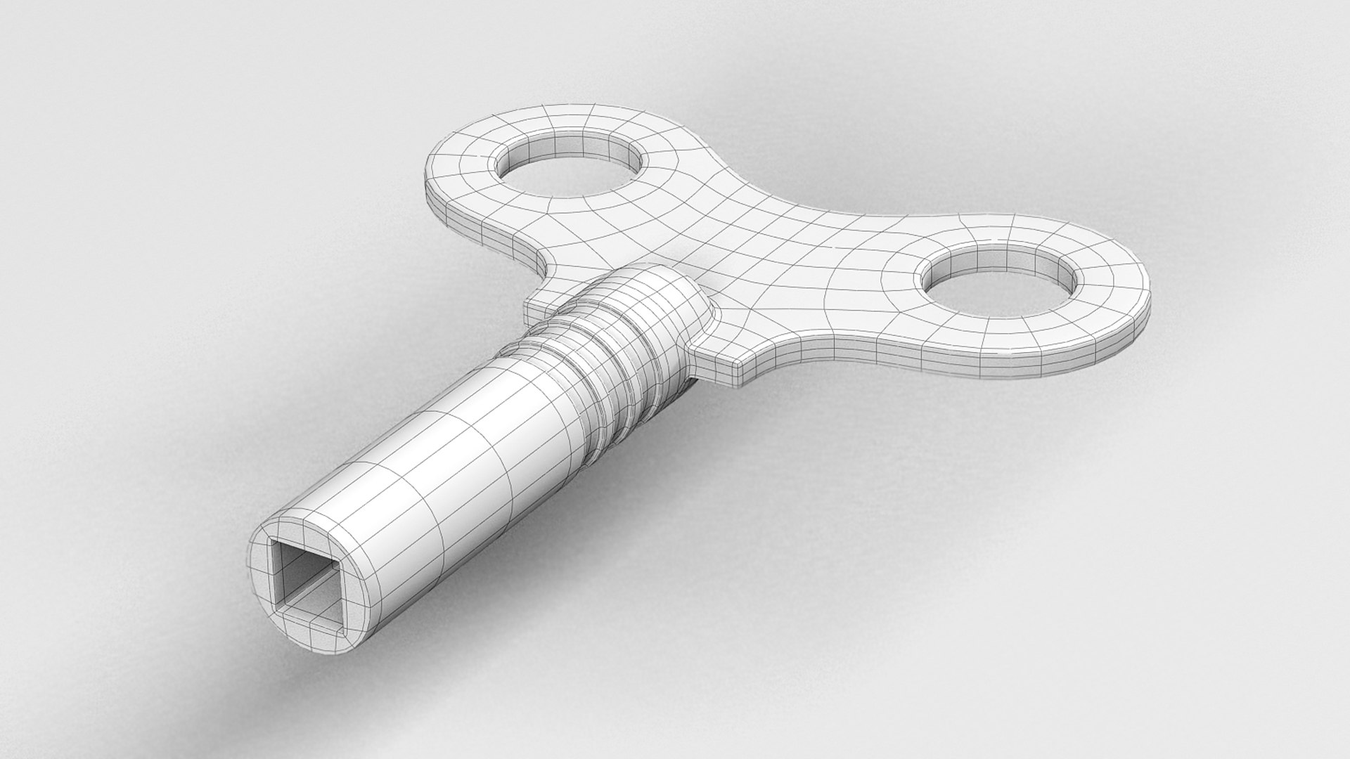 Winding Key 3D Model - TurboSquid 1852565